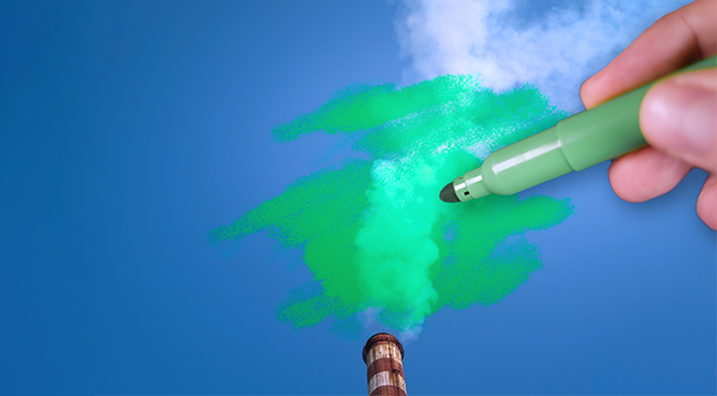 Fifty shades of green