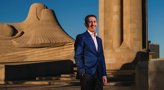 The secret to WWI Museum CEO Mathew Naylor's international success